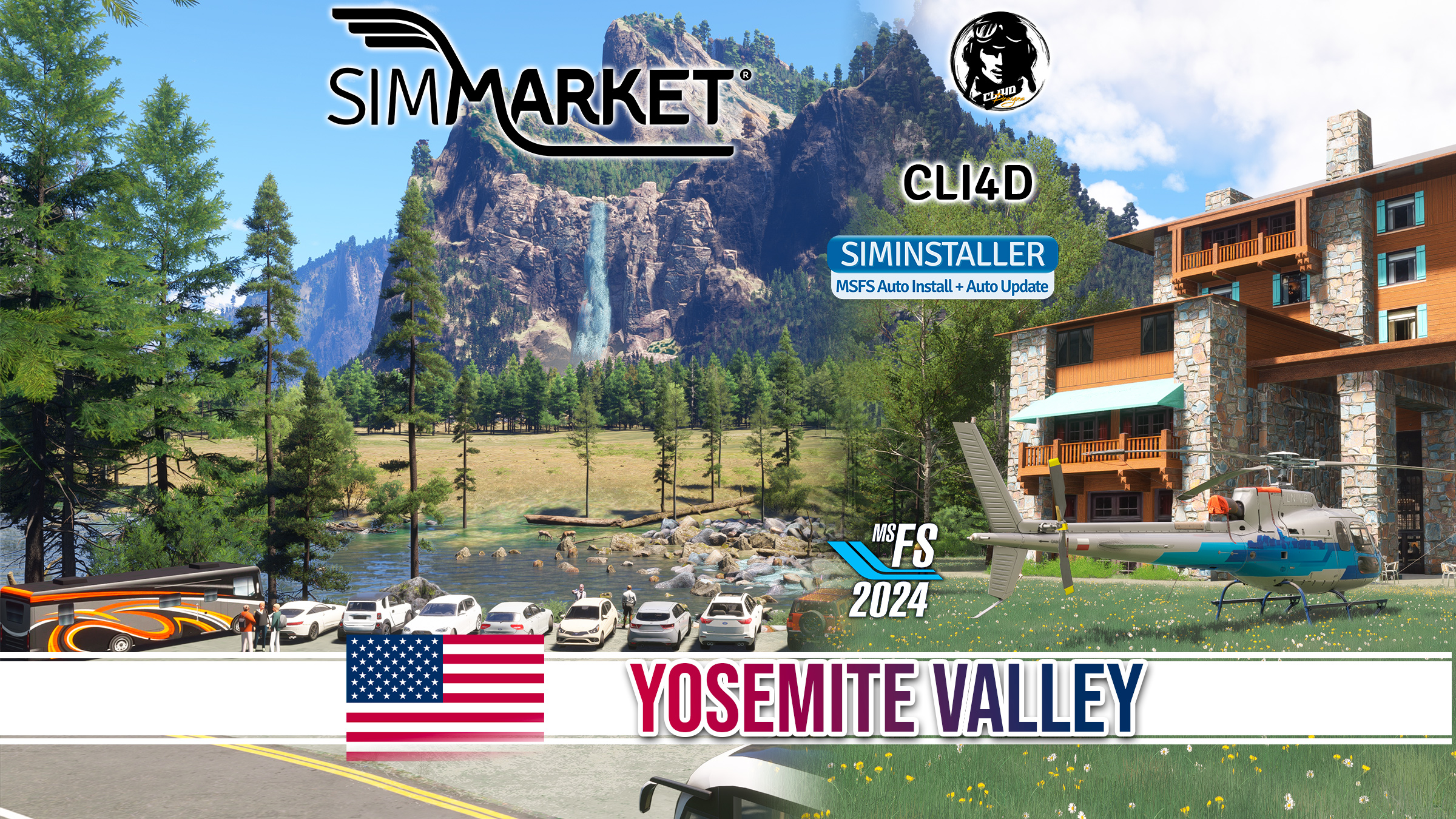 Cli4D Designs – Yosemite Valley MSFS24 – simFlight