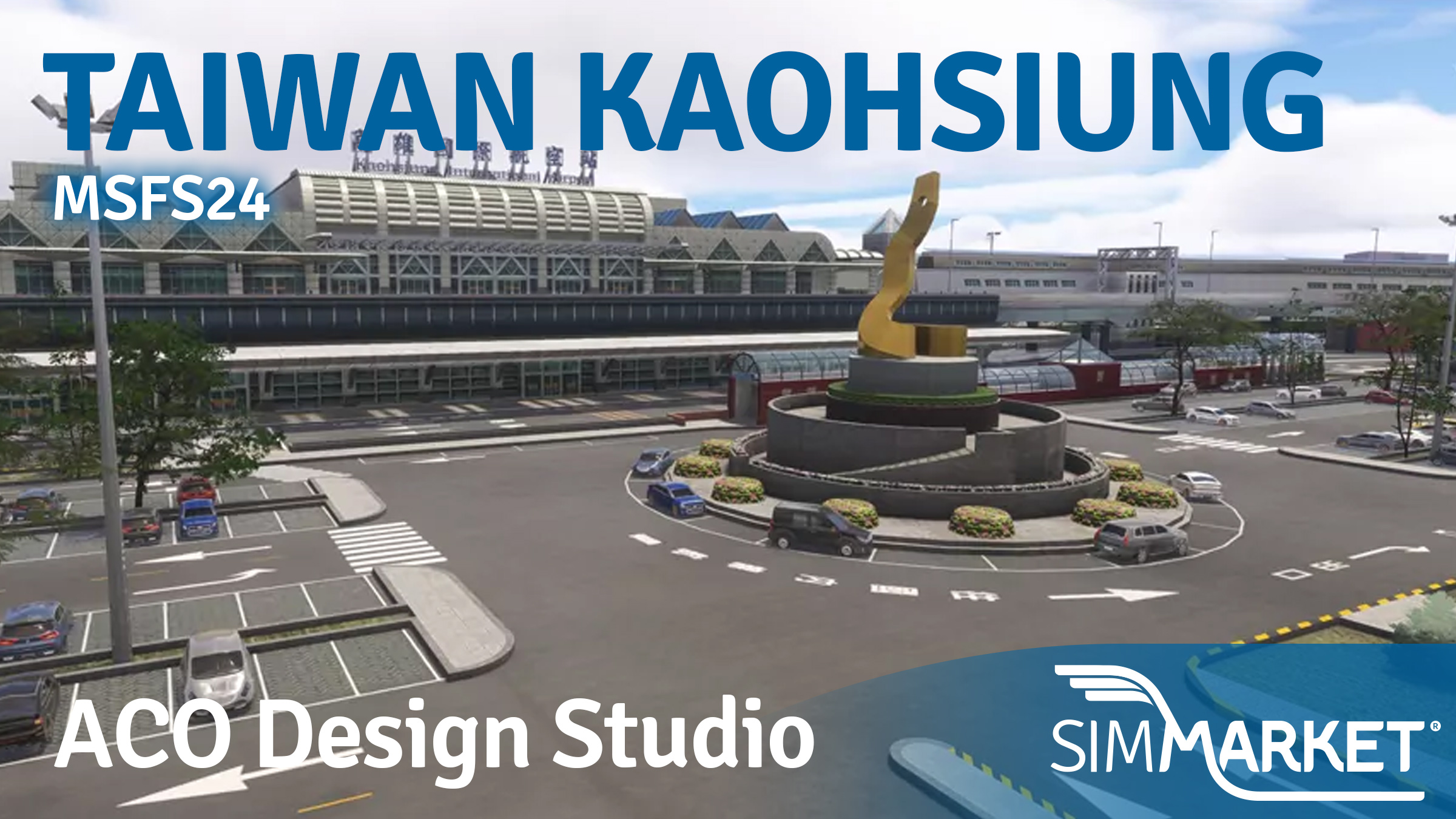 ACO Design Studio – Taiwan Kaohsiung Intl Airport MSFS24 – simFlight