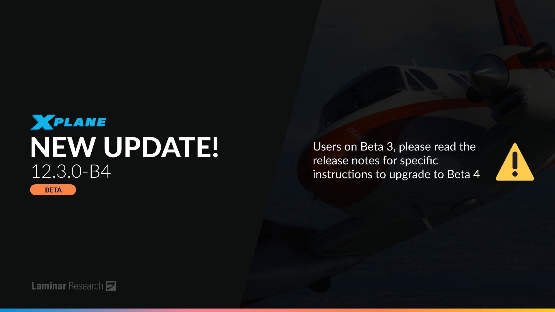 X-Plane 12.3.0 – Beta 4 is now online – simFlight