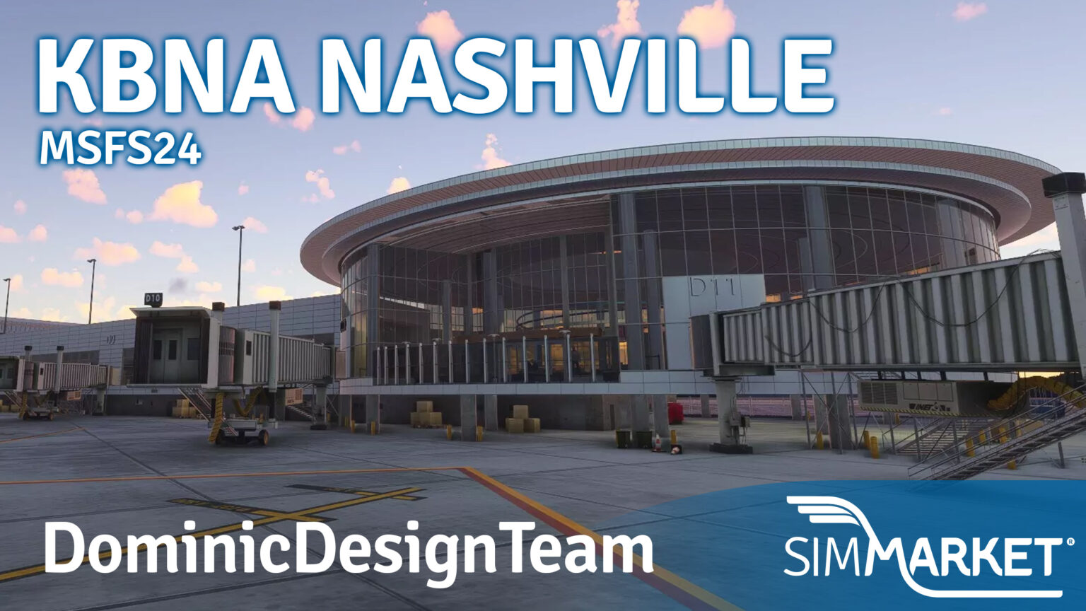 DominicDesignTeam – KBNA Nashville Intl Airport MSFS24 – simFlight