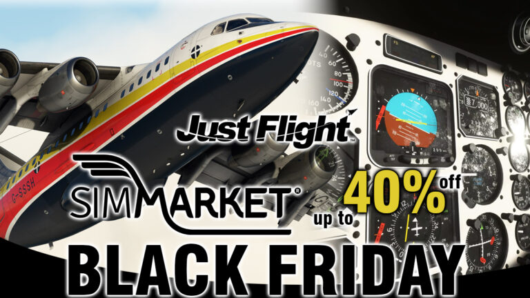 Just Flight – Black Friday Sale – Up to 40% Off at SIMMARKET – simFlight