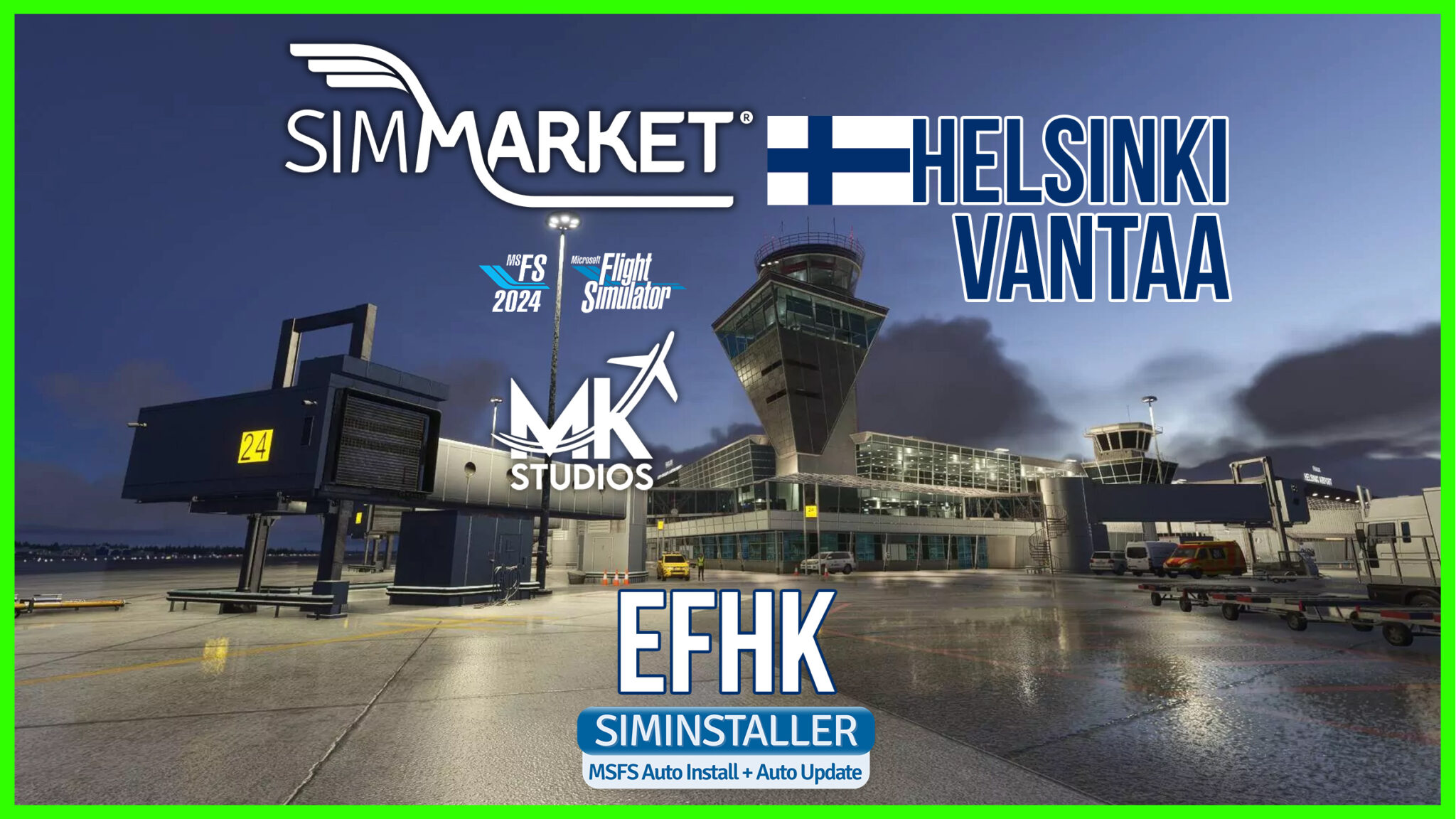 MK Studios – Helsinki-Vantaa Airport EFHK MSFS20/24 – simFlight