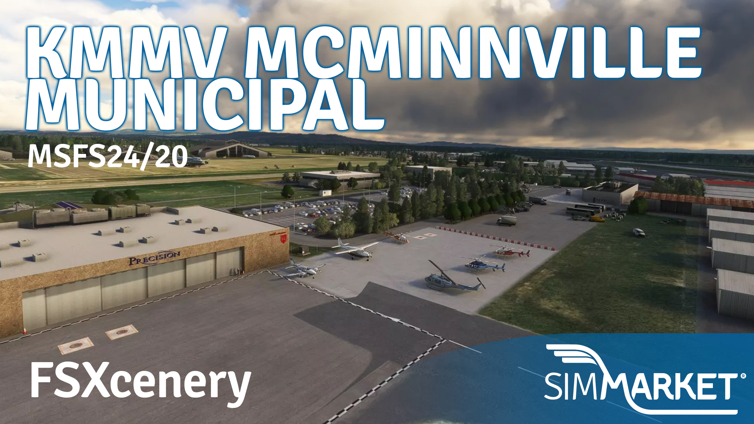 FSXcenery – KMMV McMinnville Municipal Airport MSFS24/20 – simFlight
